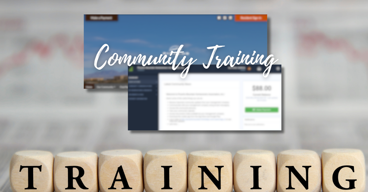 Community Training | Picacho Mountain Homeowners Association, Inc.
